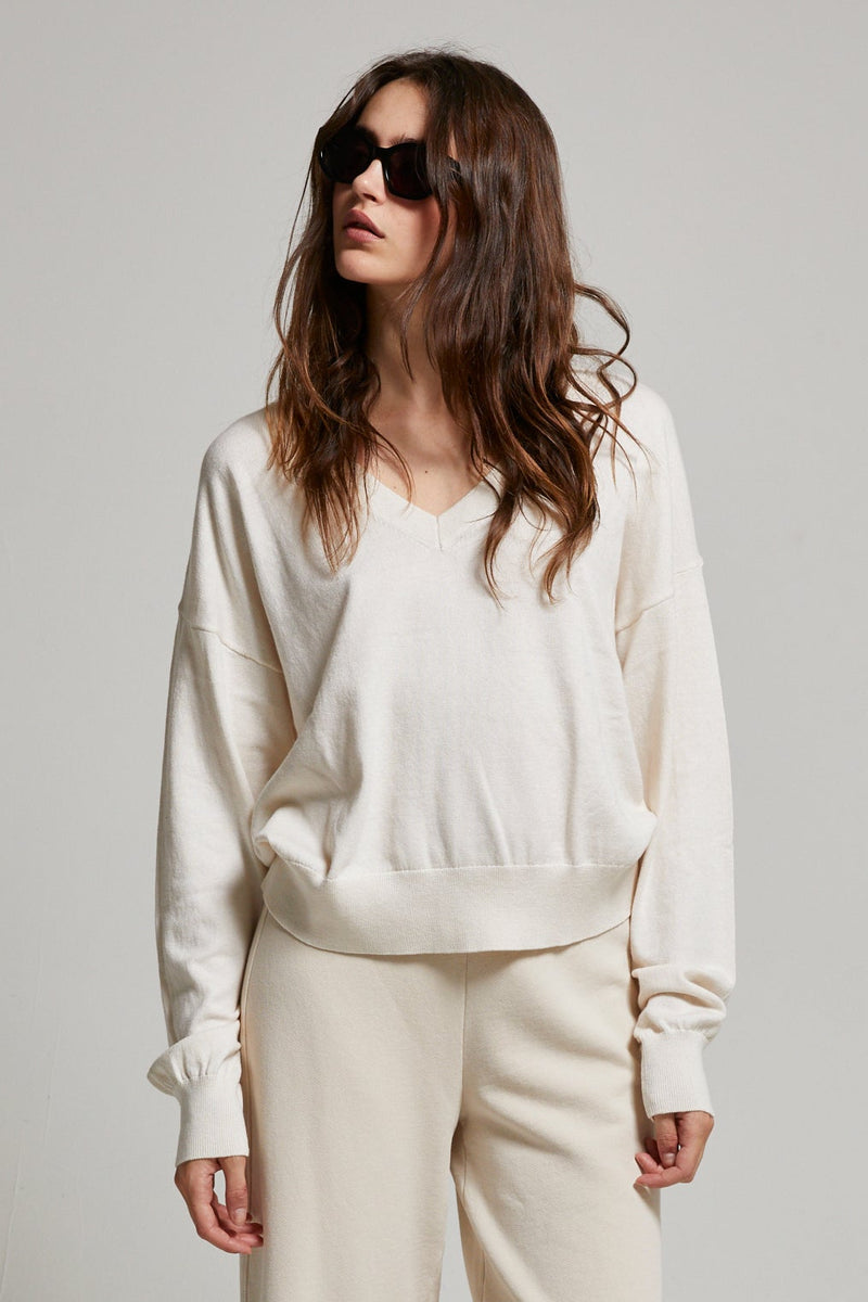 Alice Cotton Cashmere Sweater – ASHER